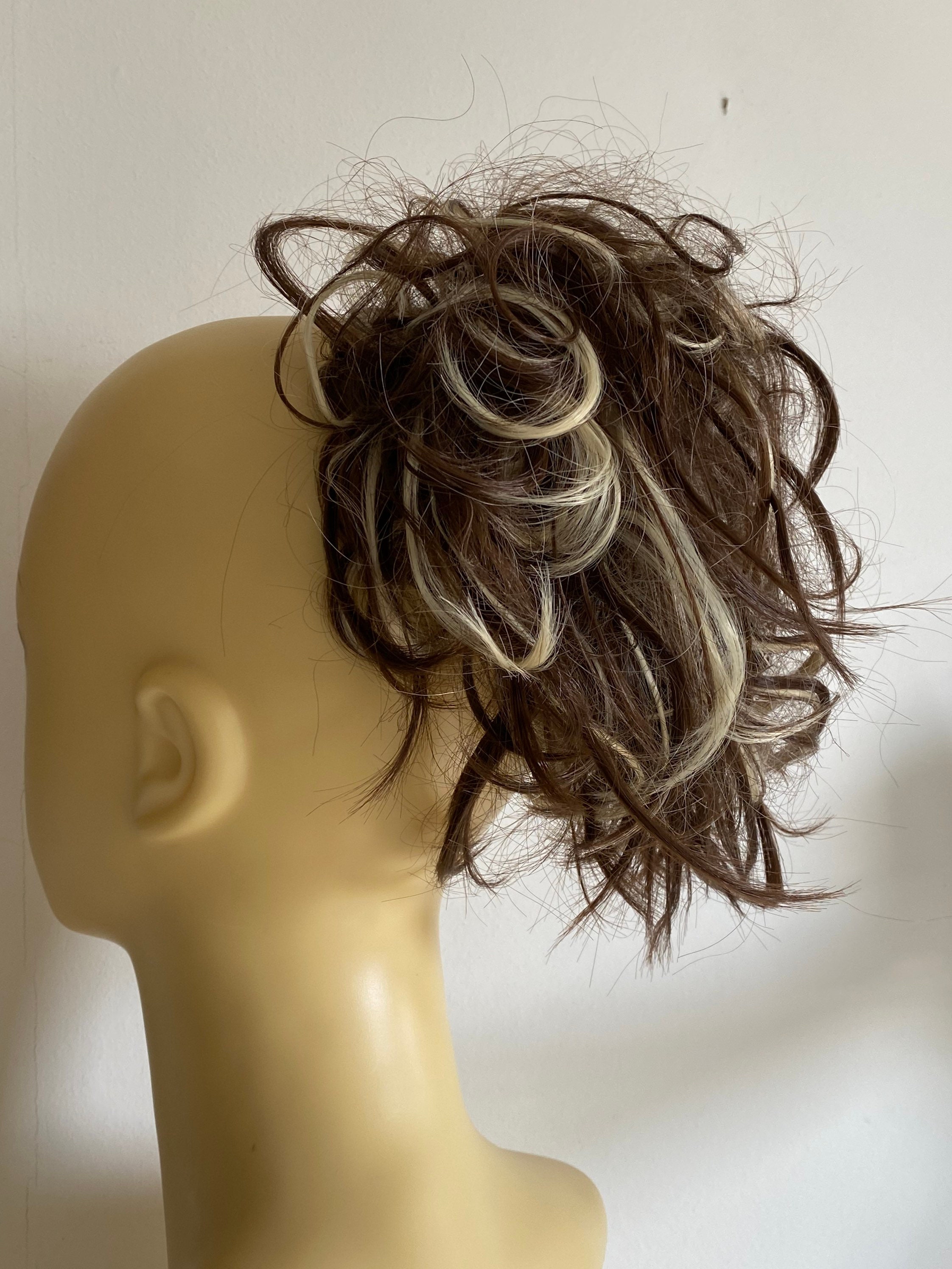 Blonde Darks Messy Straight and Curly All in One Very Messy - Etsy