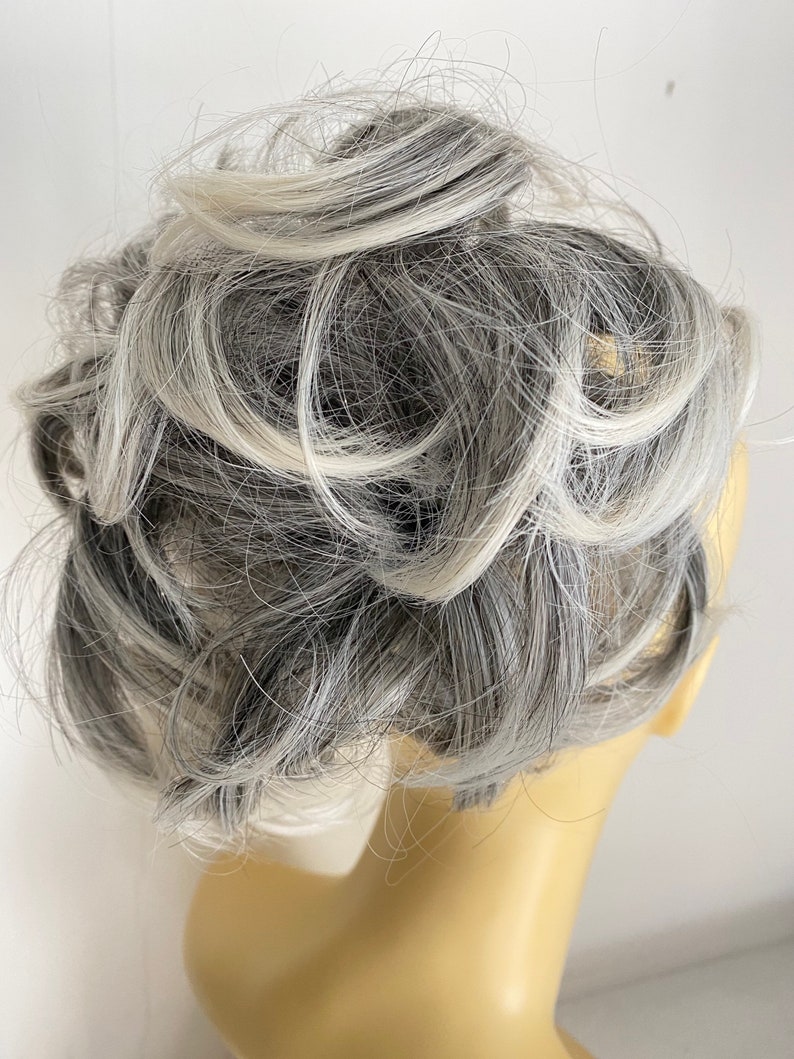 Grey /silver /white Hair Scrunchies in 4 Different Colours - Etsy