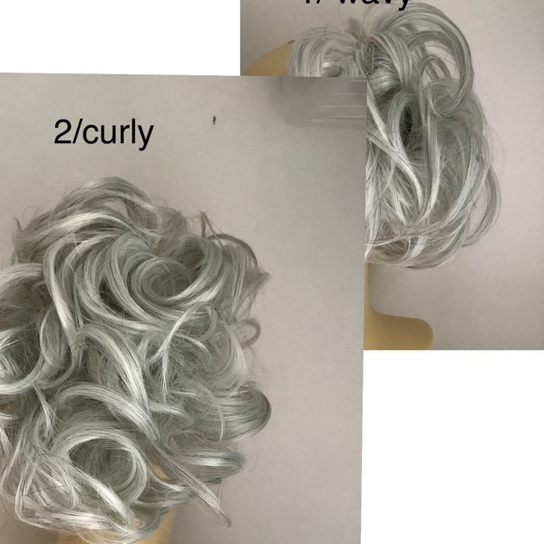 Wavy Hair Topper - Etsy