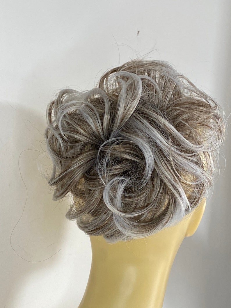 Authentic Curly Full Hair Scrunchie Extension Ponytail in - Etsy