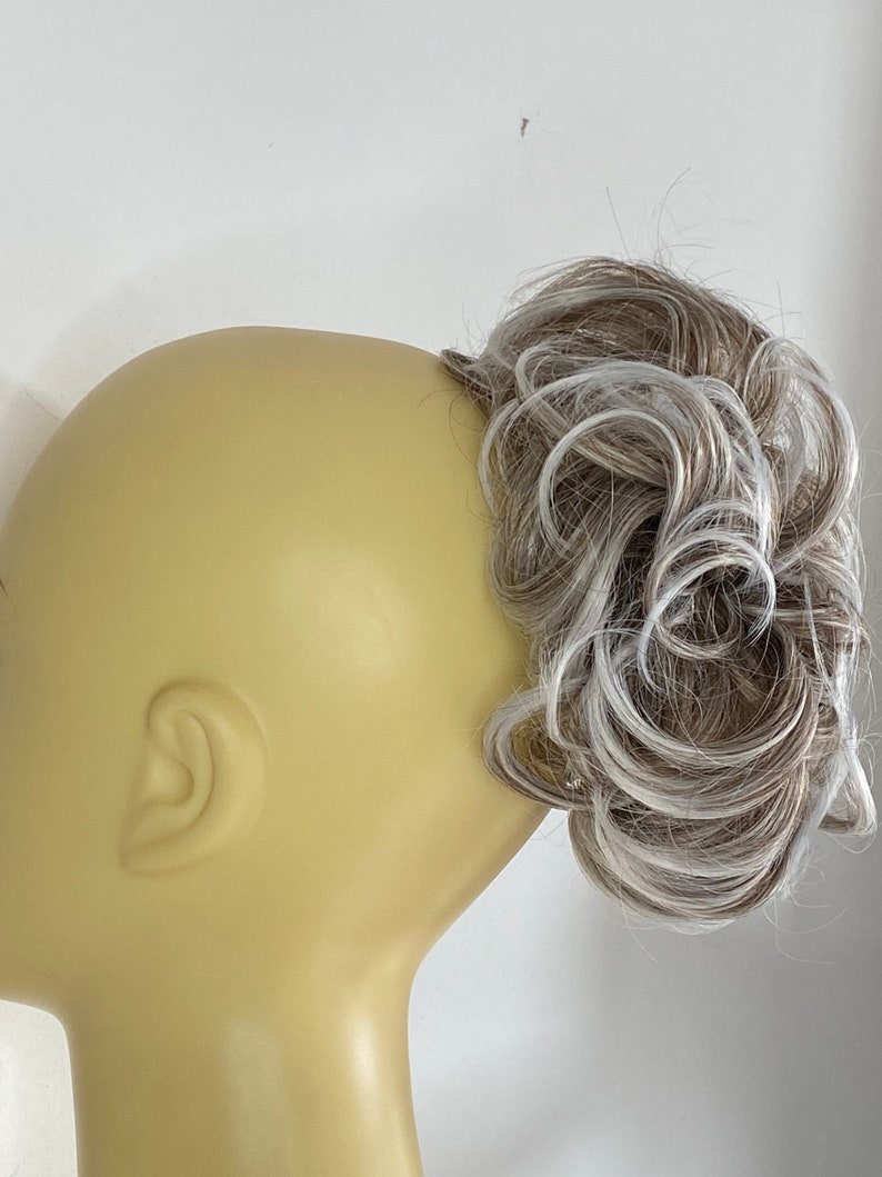 Authentic Curly Full Hair Scrunchie Extension Ponytail in - Etsy