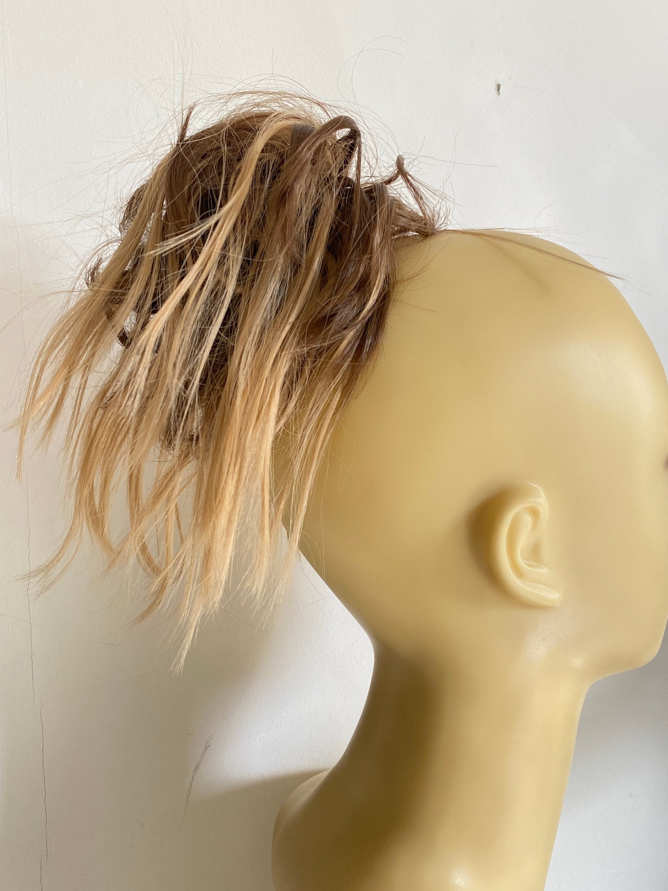 Blonde Darks Messy Straight and Curly All in One Very Messy - Etsy