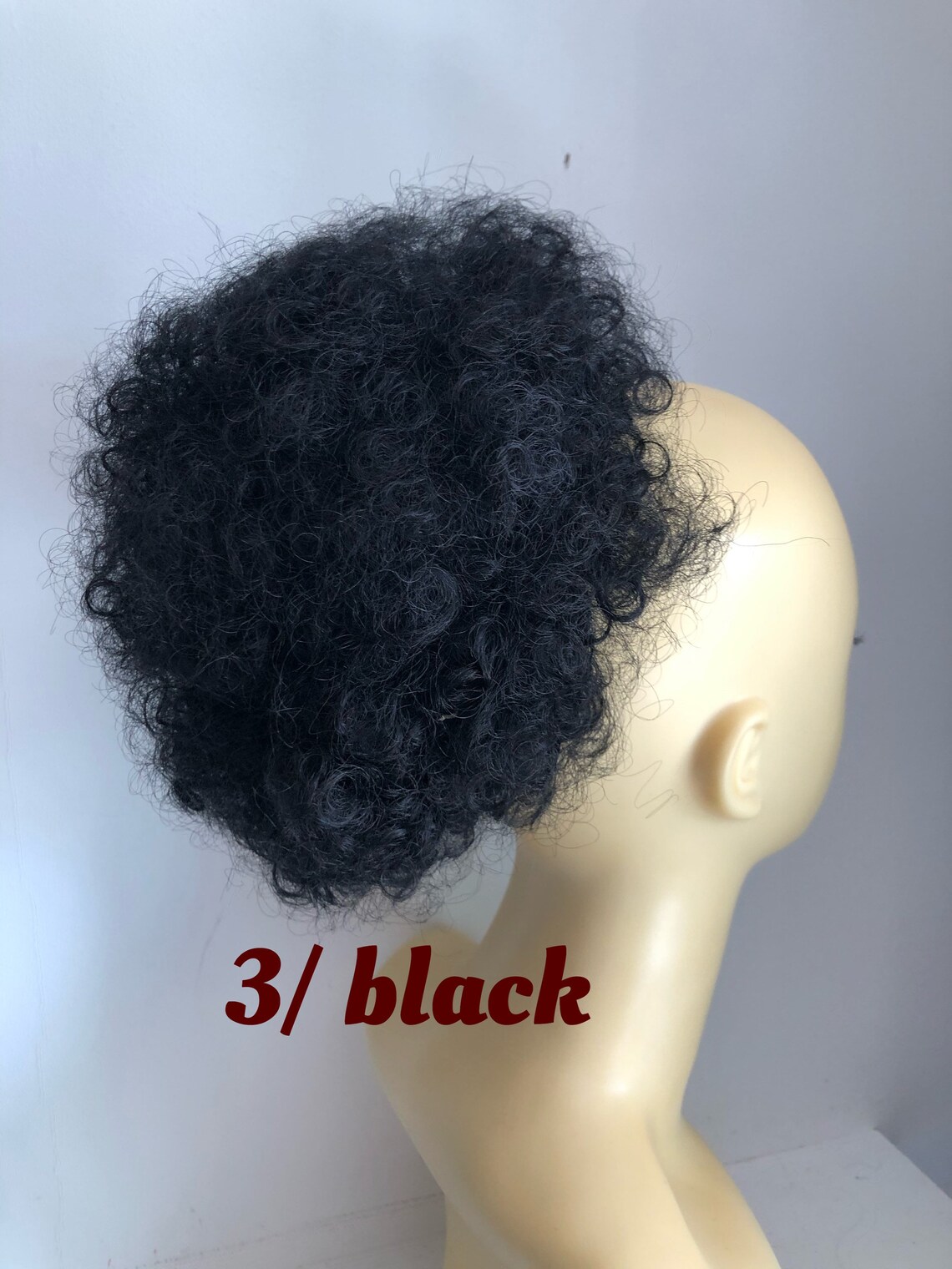 Authentic Large Afro Hair Extension Drawstring and Combs - Etsy