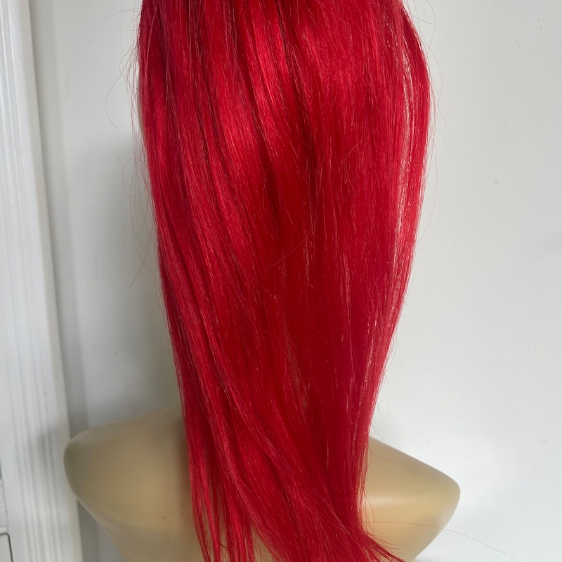 Red Hair Extensions - Etsy