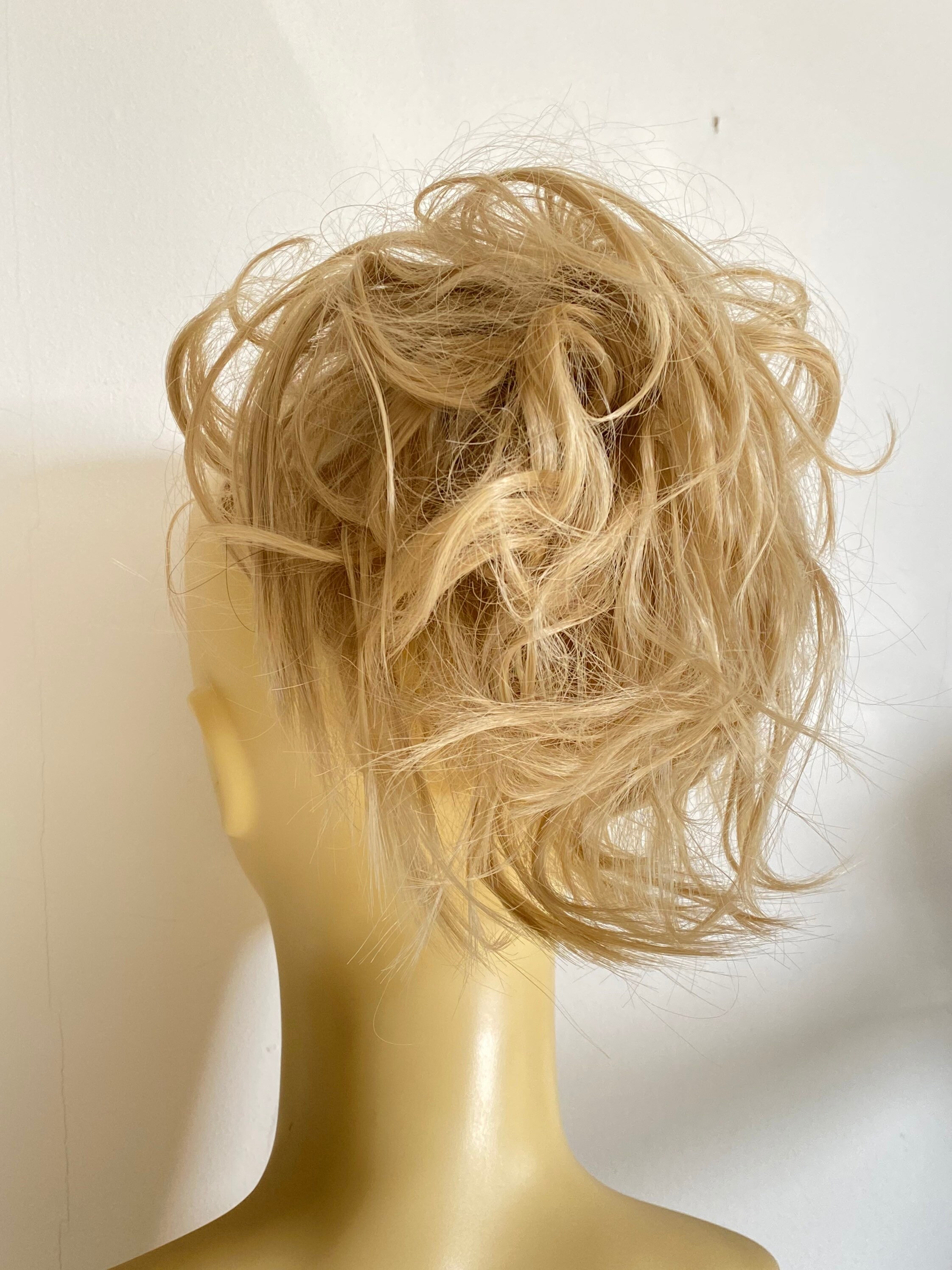 Blonde darks messy straight and curly all in one very messy | Etsy