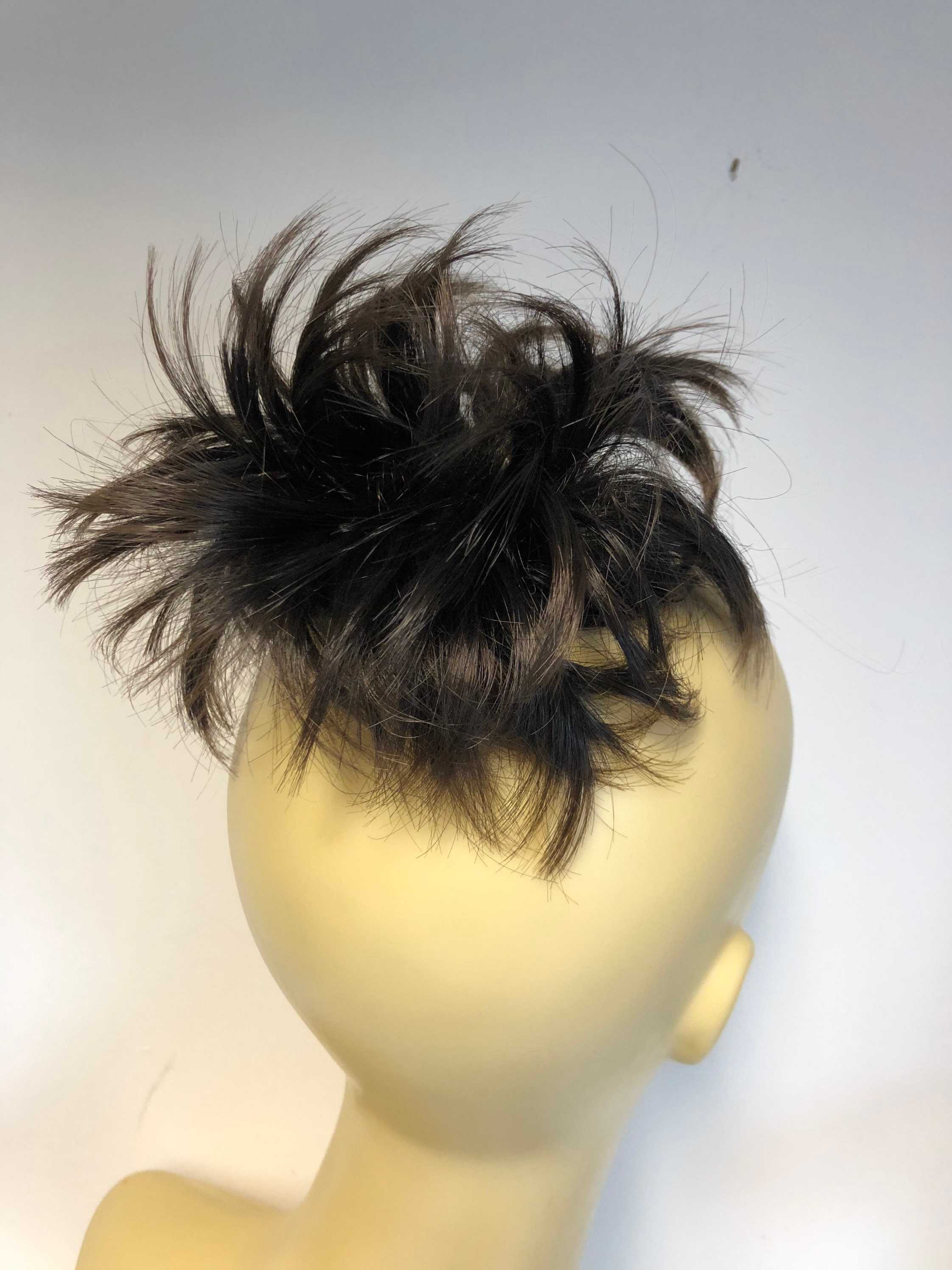 Brown 4 Different Style Scrunchies Extension Hairpiecehairpieces ...