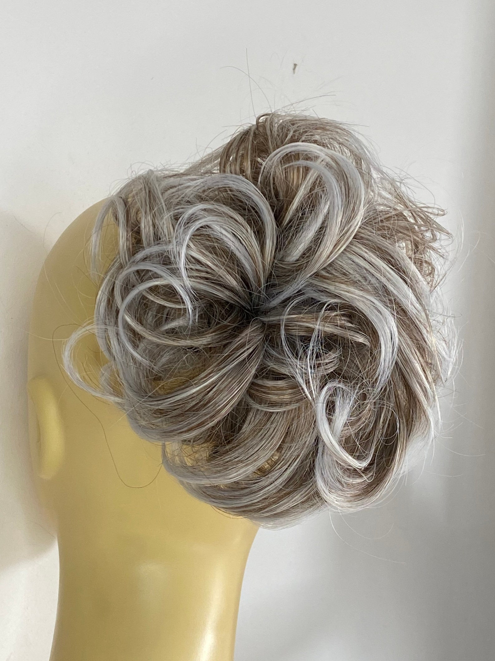 Authentic Curly Full Hair Scrunchie Extension Ponytail in - Etsy