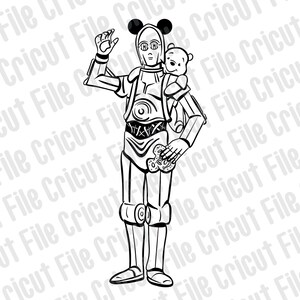 free c3po coloring pages