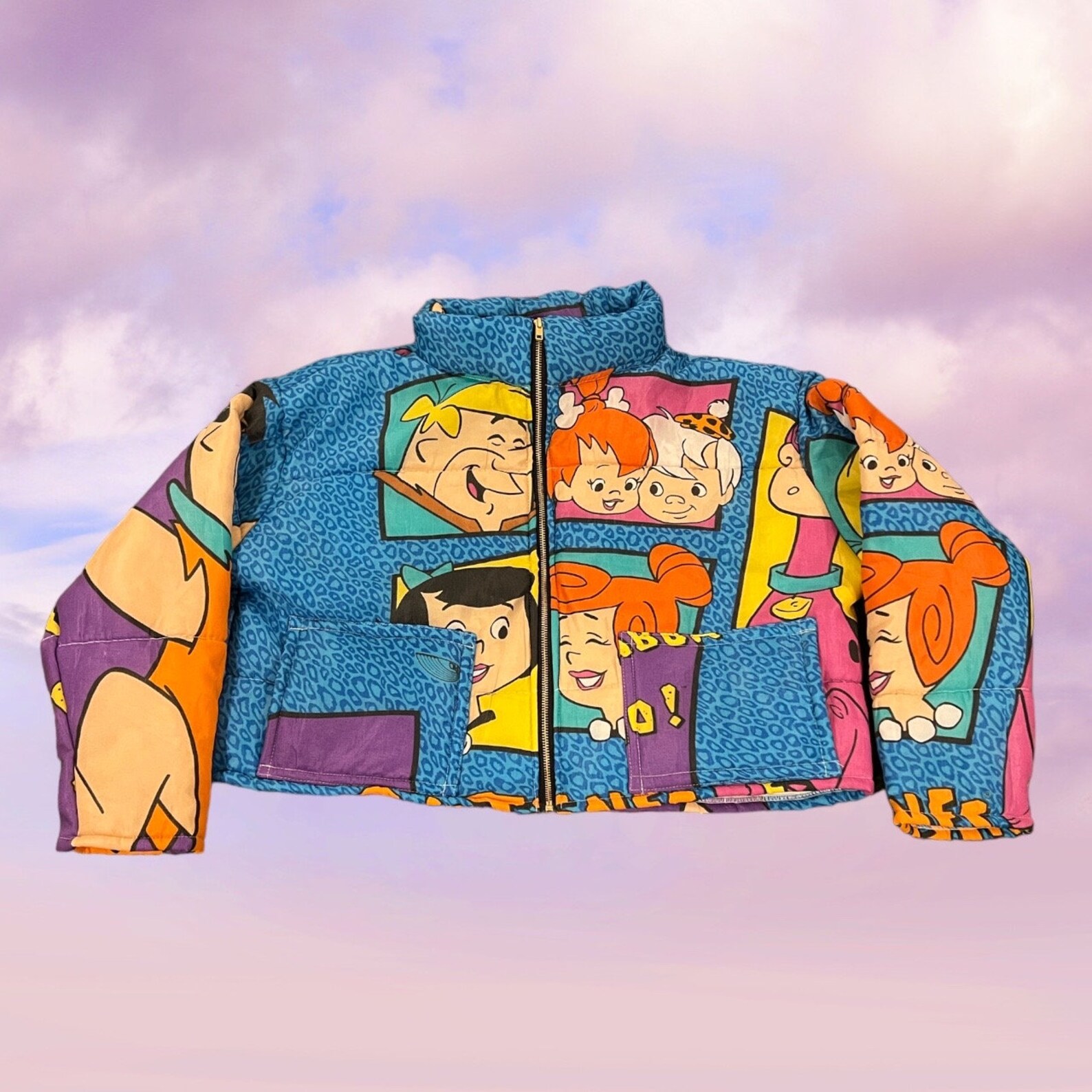 Yaba Daba Do Upcycled Coat - Etsy
