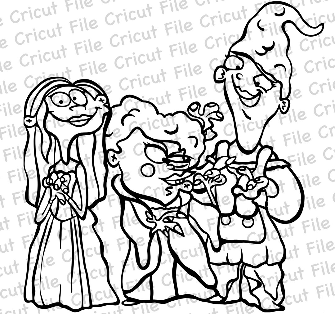 Ed Edd n Eddy Hocus Pocus SVG PNG, Archivos para Cricut corte impresión ...