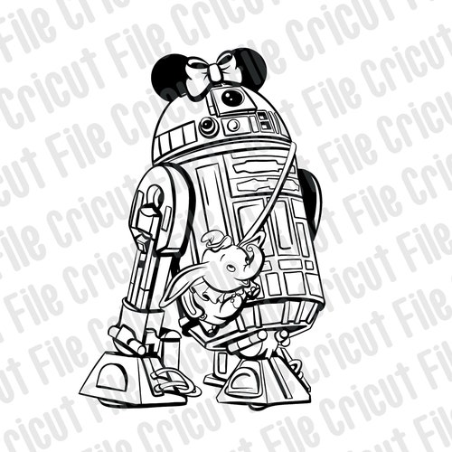 Jabba Goes to Disneyland: SVG PNG Files for Cricut Cutting - Etsy