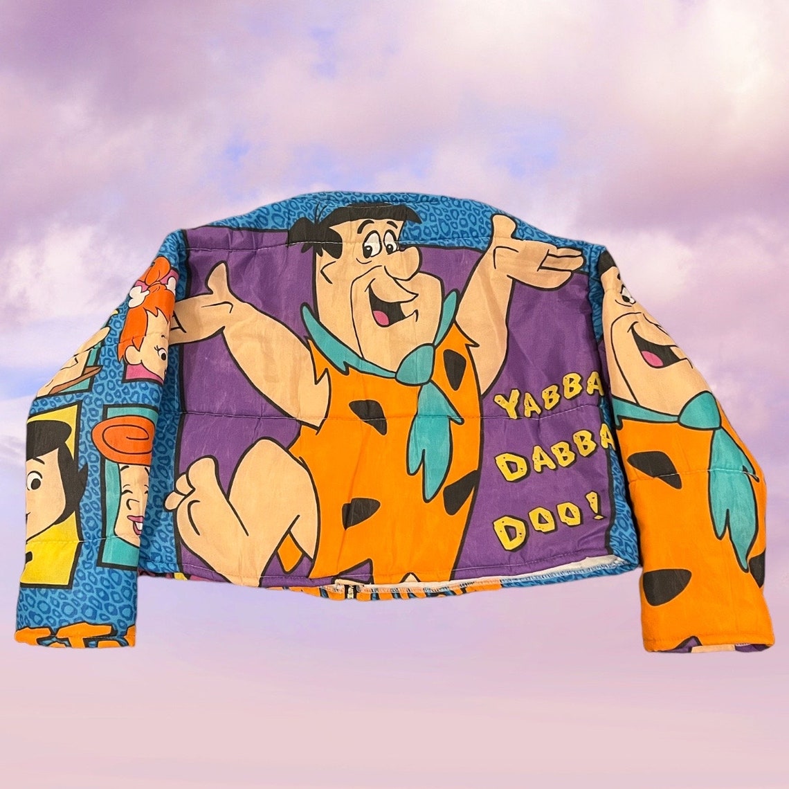 Yaba Daba Do Upcycled Coat - Etsy