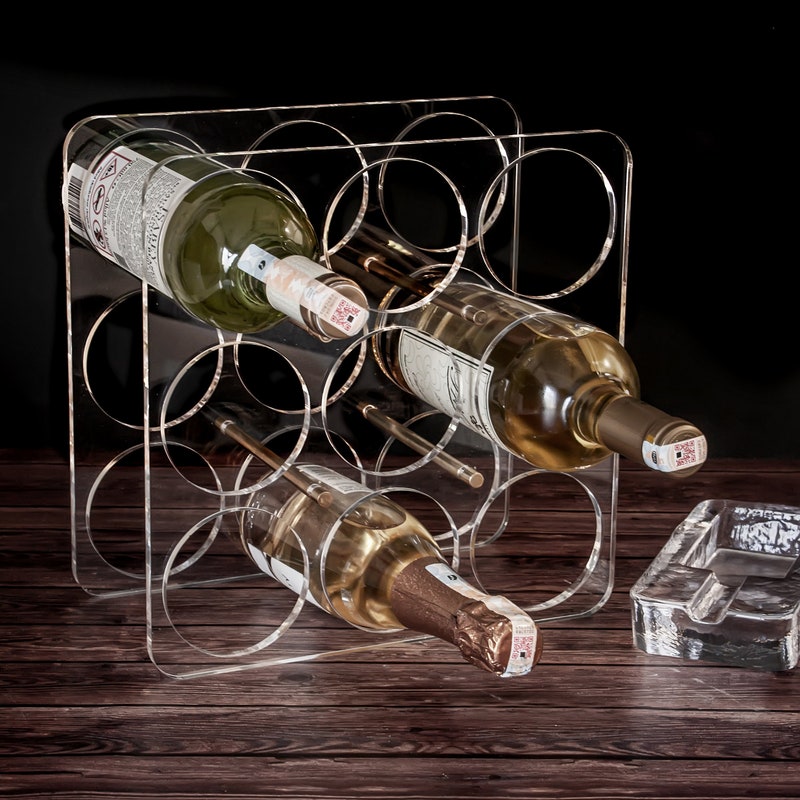 Acrylic Wine Rack - Etsy