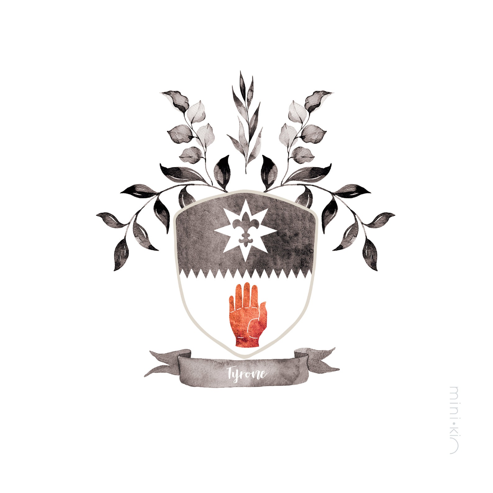 32 Irish County Coat of Arms County Crest Family Crest | Etsy