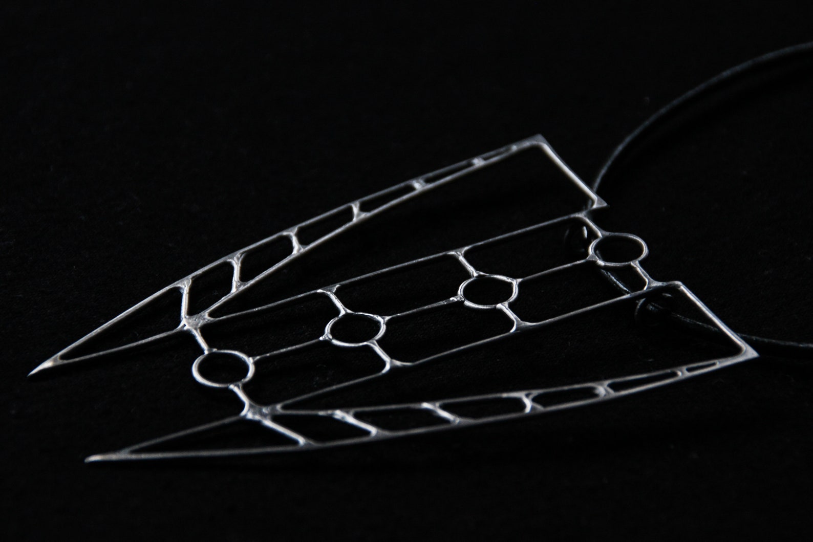 Futuristic Jewelry Necklace Unique Pendant Art Pendant - Etsy