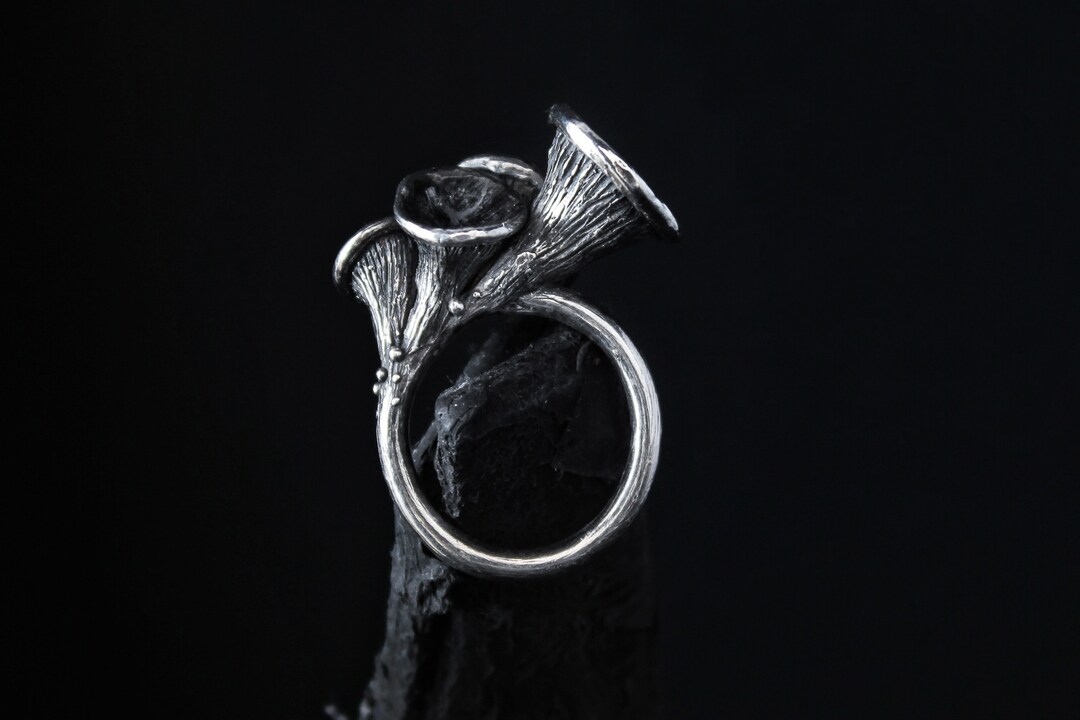 Mushroom Ring, Forest Ring, Witch Ring, Fungus Ring, Botanical Witch ...