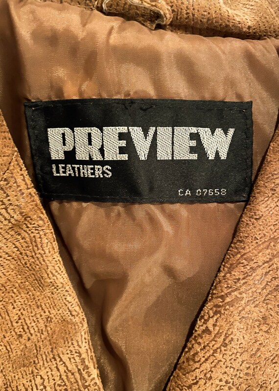 Vintage 80's Brown Suede Jacket and Pencil Skirt Set - Gem