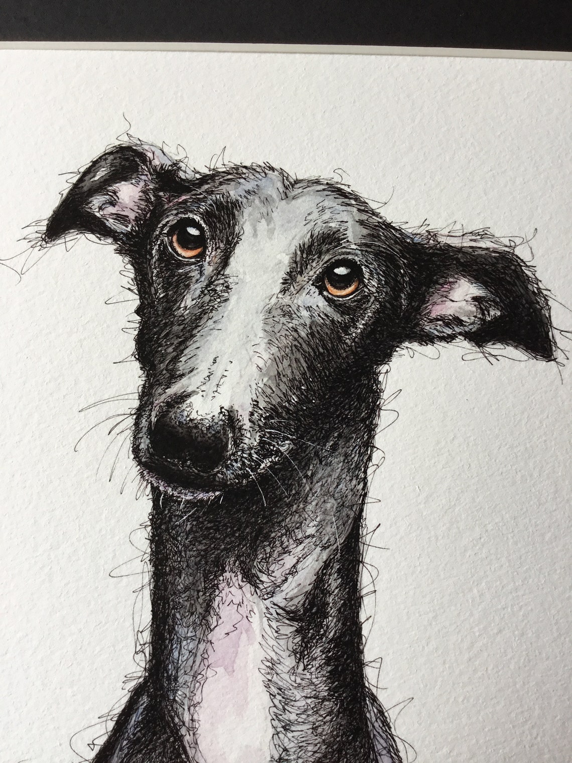 Greyhound Print Greyhound Art Greyhound Gifts Greyhound - Etsy UK