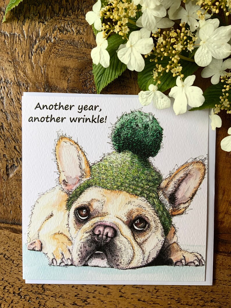 French Bulldog Card Bulldog Card Funny French Bulldog Card - Etsy