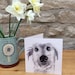 Scruffy Lurcher Card, Lurcher Card, Scruffy Dog Card, Cute Dog Card ...