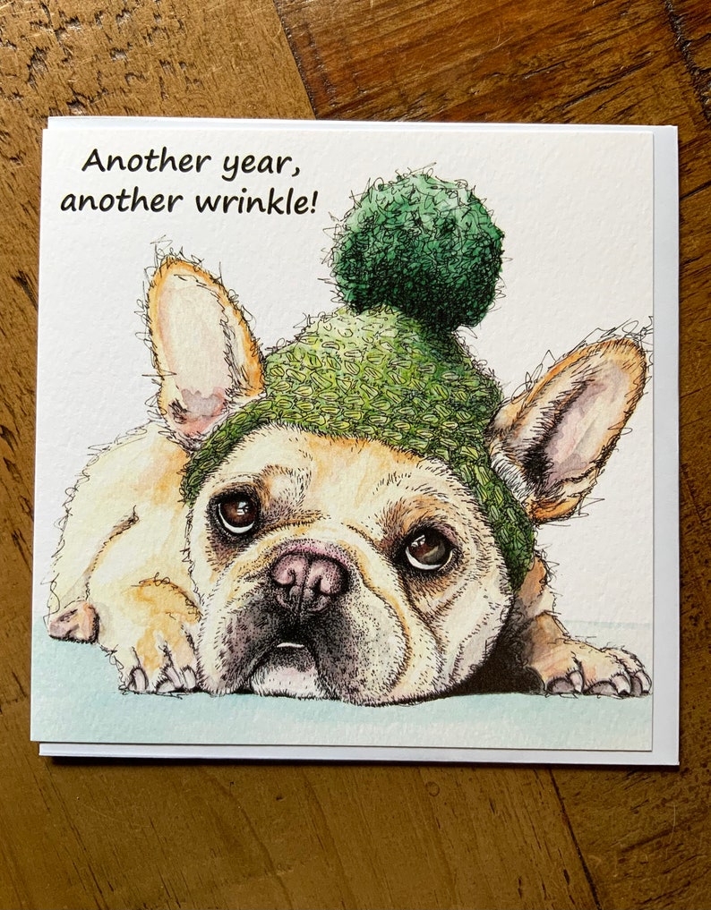 French Bulldog Card Bulldog Card Funny French Bulldog Card - Etsy