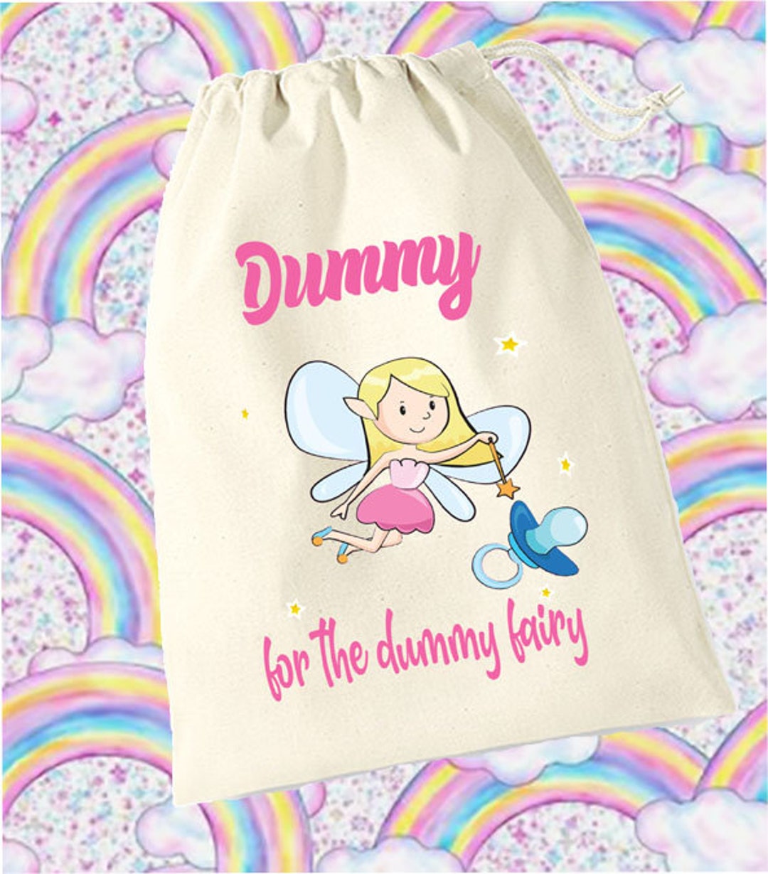 Dummies for Dummy Fairy Personalised Pouch Drawstring Pouch Dummy ...