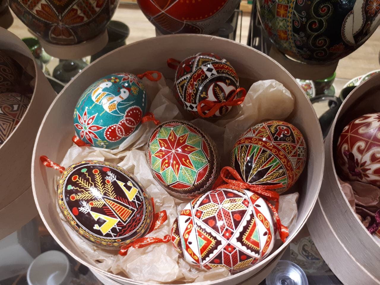 Real Ukrainian Pysanky Chicken Pysanka High Quality Easter - Etsy