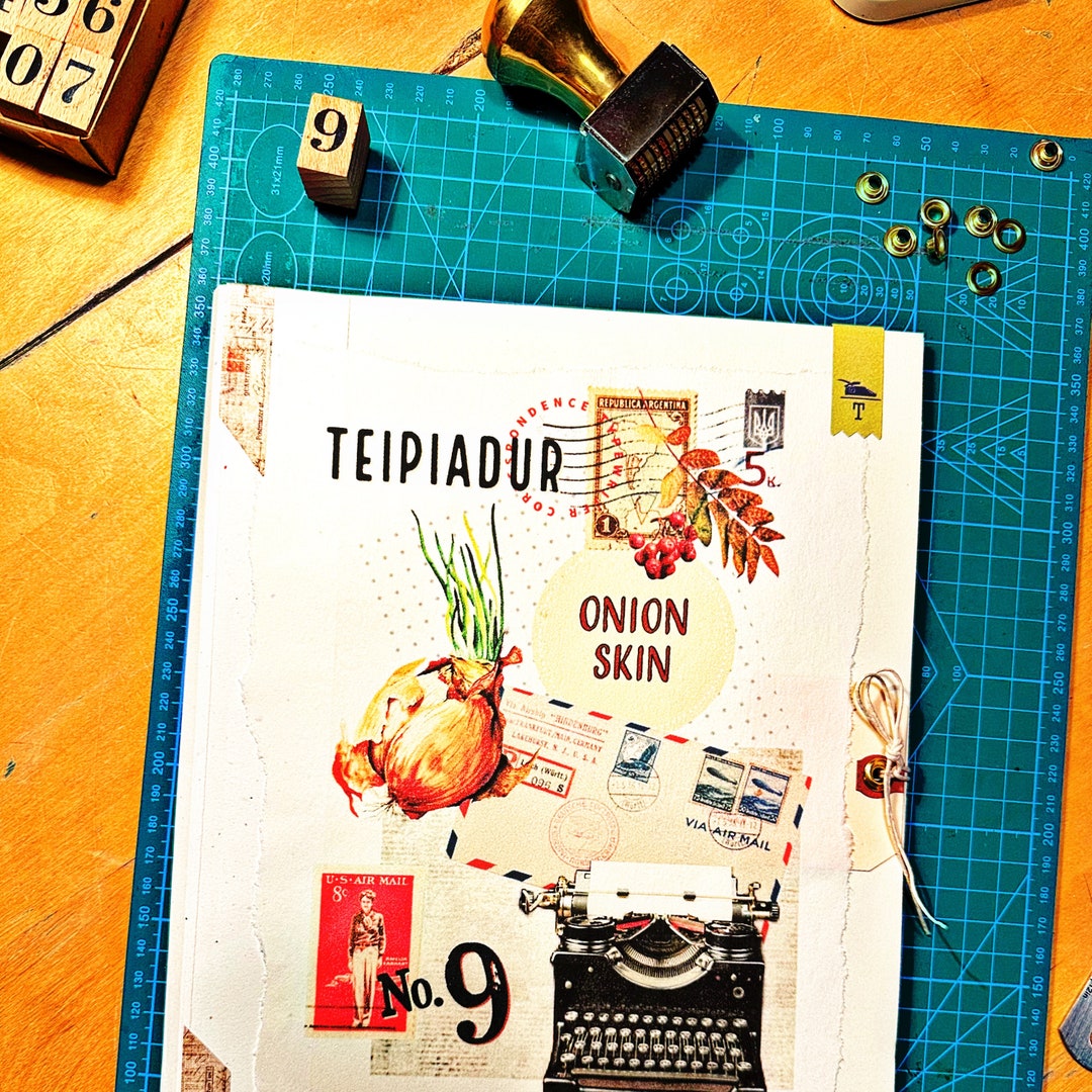 VINTAGE ONION SKIN Typing Paper - Etsy