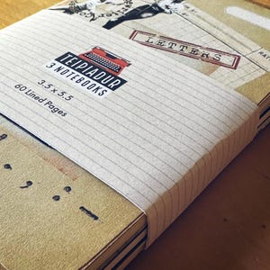 TYPEWRITER POCKET NOTEBOOK, Lined Journals, 3-pak - Etsy