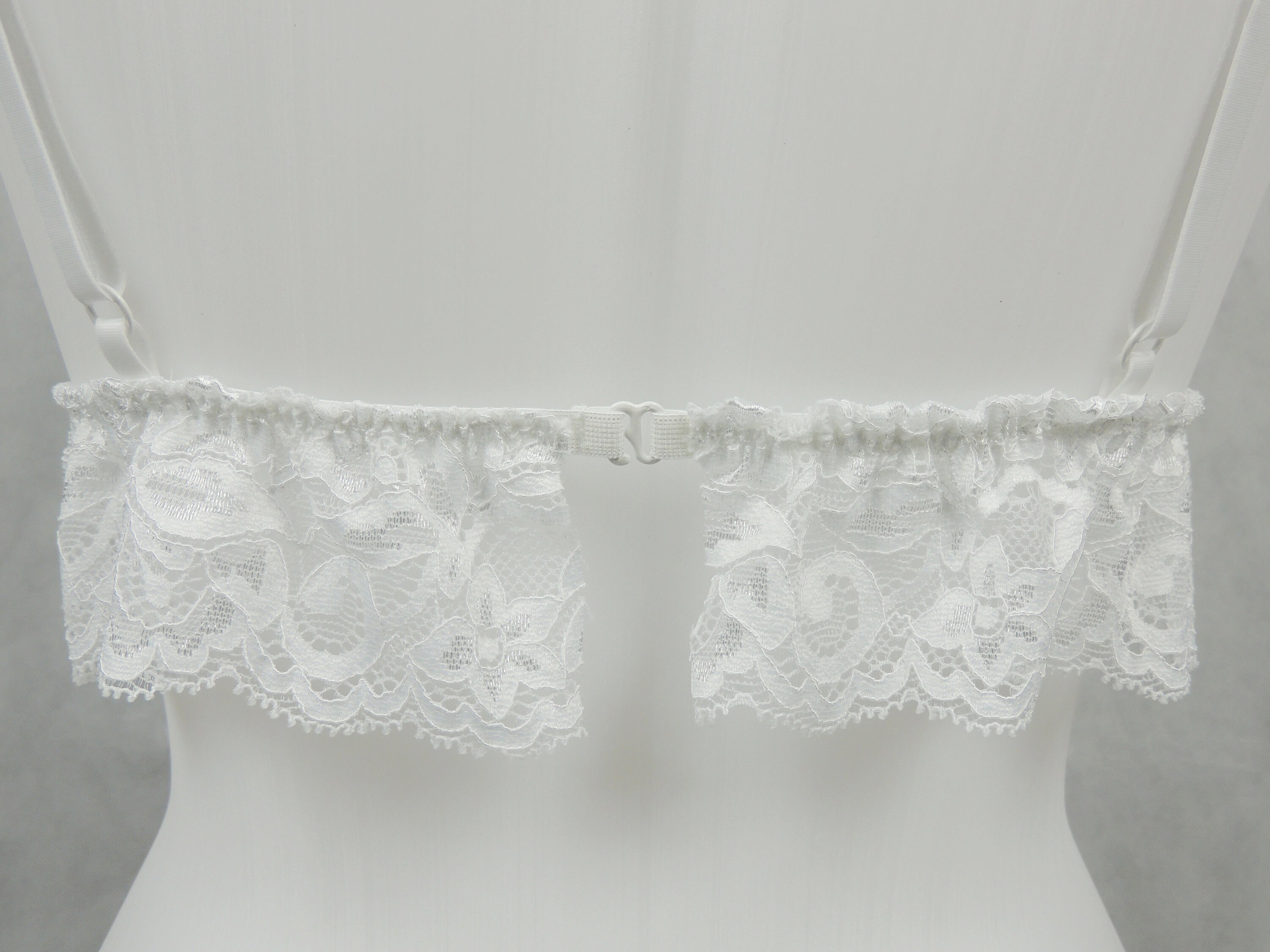 White Lace Bralette - Etsy