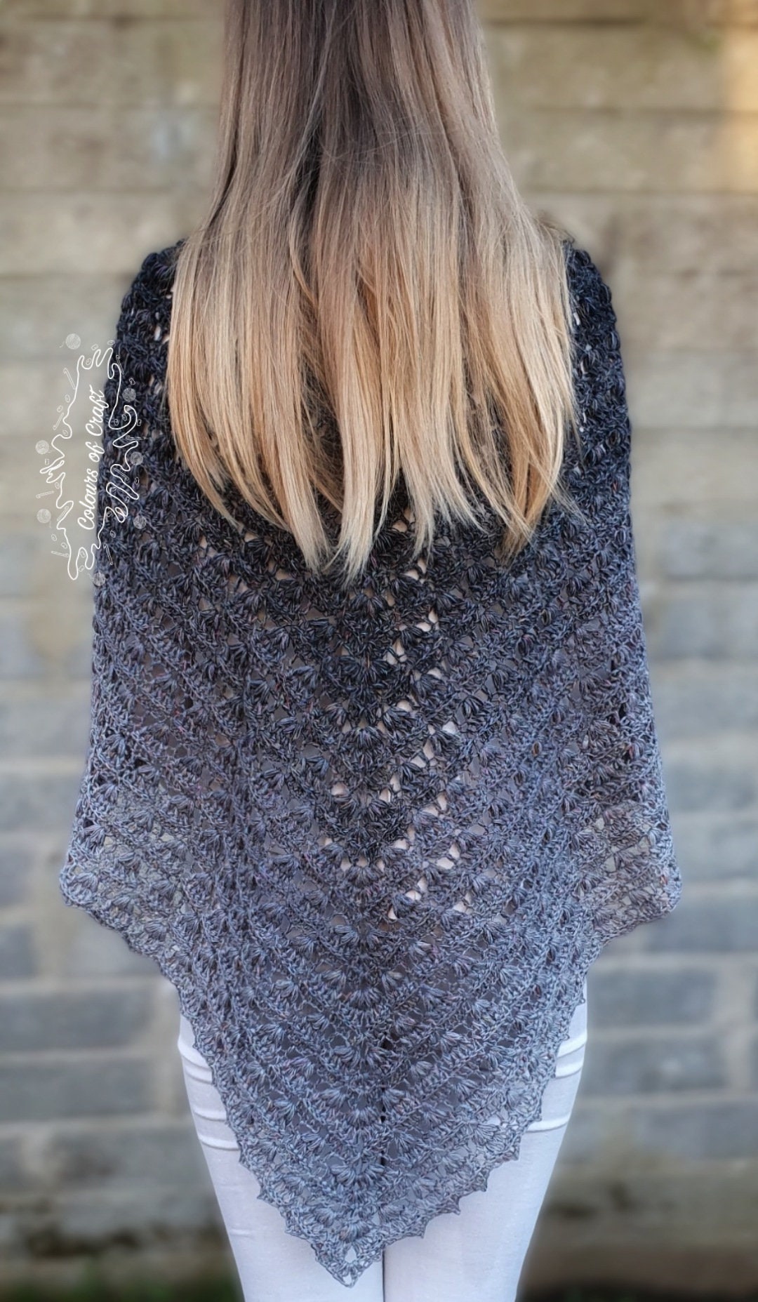 Mirage PATTERN Crochet Shawl Pattern Womens Shawl Pattern - Etsy