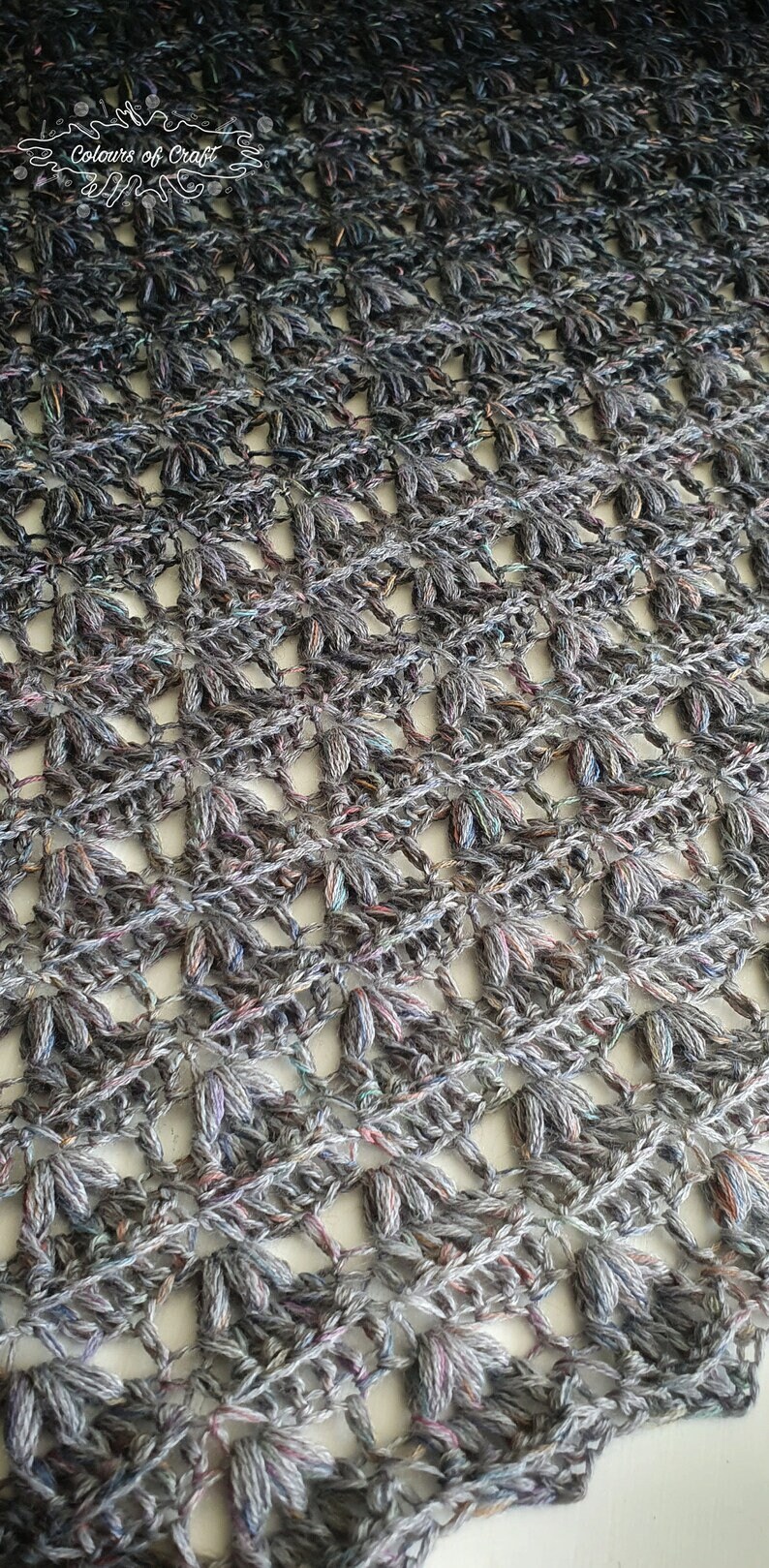 Mirage PATTERN Crochet Shawl Pattern Womens Shawl Pattern - Etsy