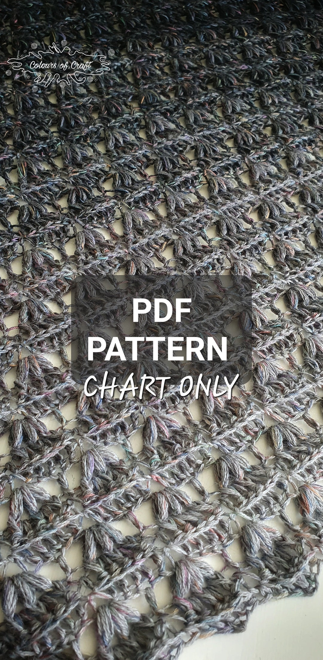 Mirage PATTERN Crochet Shawl Pattern Womens Shawl Pattern - Etsy