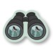 Binocular Sticker, Binoculars Print, Birding Gift, Bird Watching Gift ...