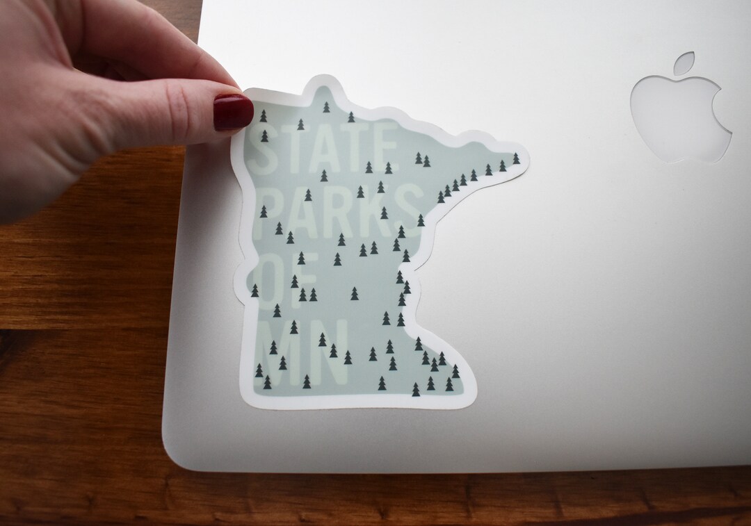 State Parks of Minnesota Sticker, State Park Sticker, up North ...