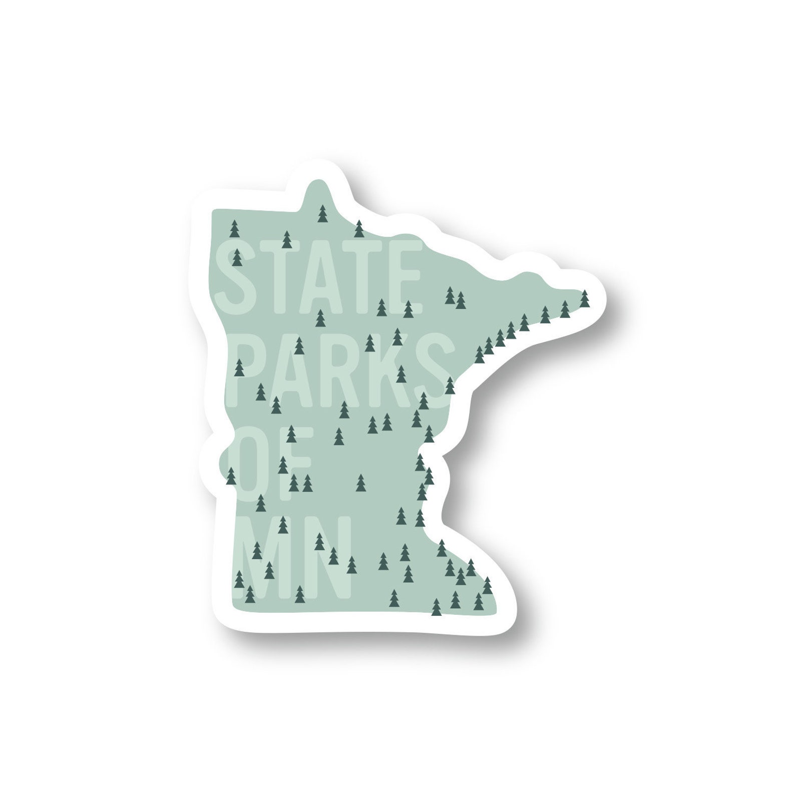 State Parks of Minnesota Sticker State Park Sticker up - Etsy