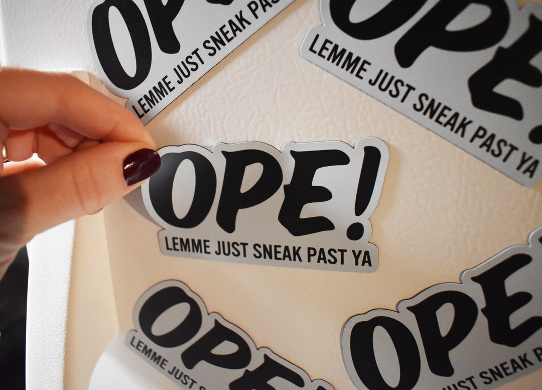 Ope Magnet, Ope Decal, Midwest Magnet, Minnesota Gift, North Dakota ...