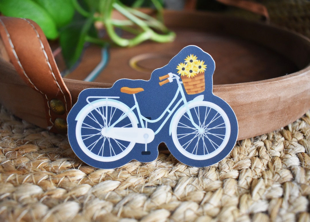 Cruiser Sticker, Bike Sticker, Bicycle Gifts, Cycling Sticker, Farmers ...