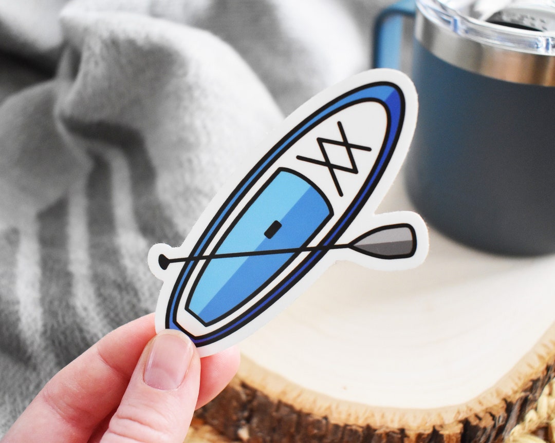 SUP Sticker, Stand up Paddle Board, Lake Life, Cooler Sticker, Outdoor ...
