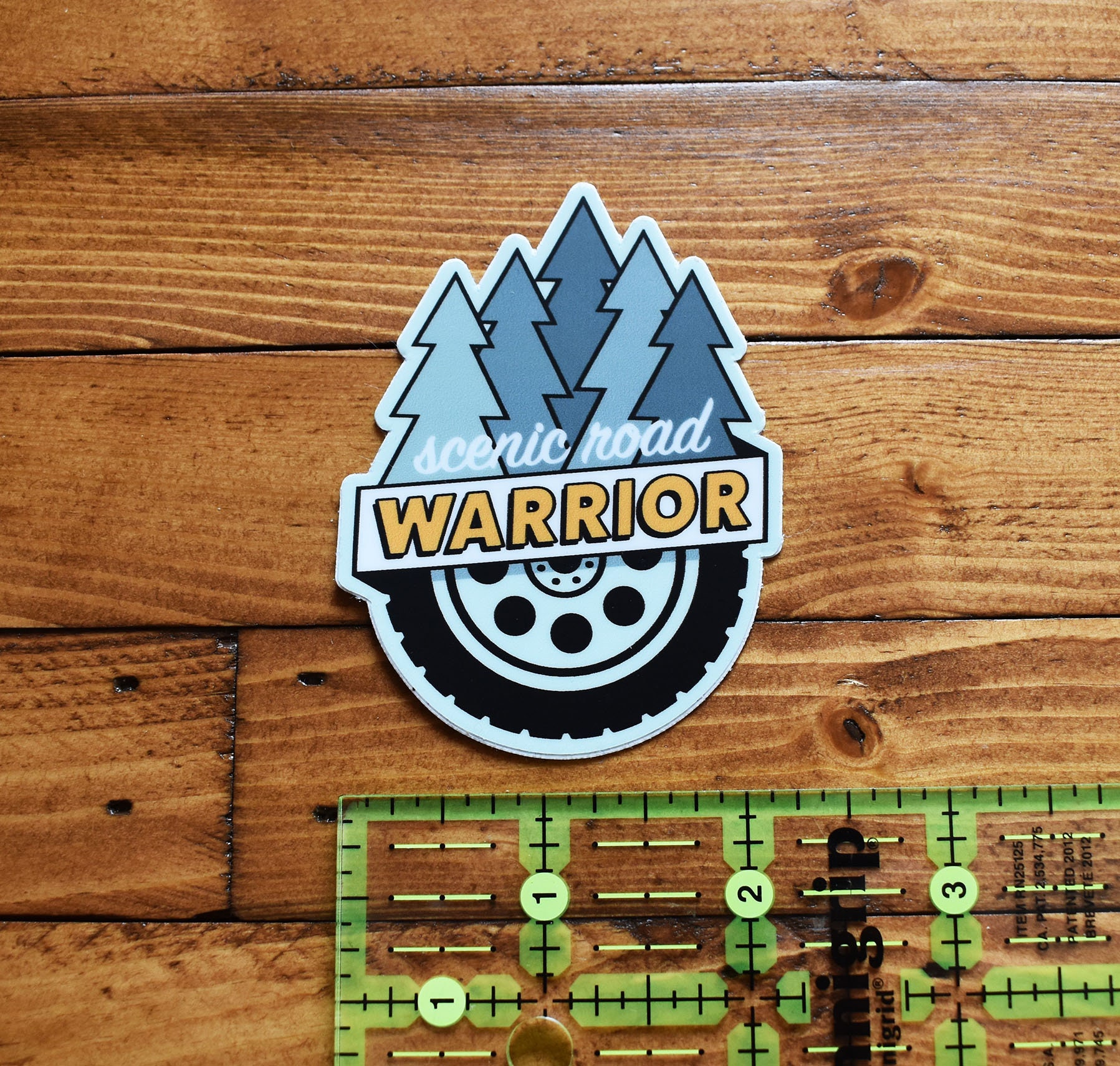 Scenic Road Warrior Sticker Bike Sticker Van Life Sticker - Etsy UK