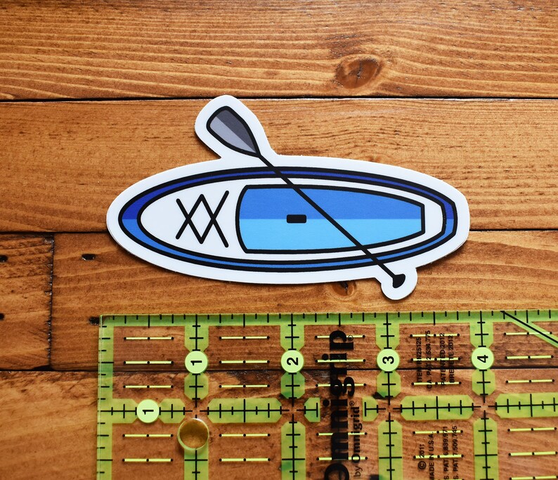 SUP Sticker Stand up Paddle Board Lake Life Cooler Sticker | Etsy