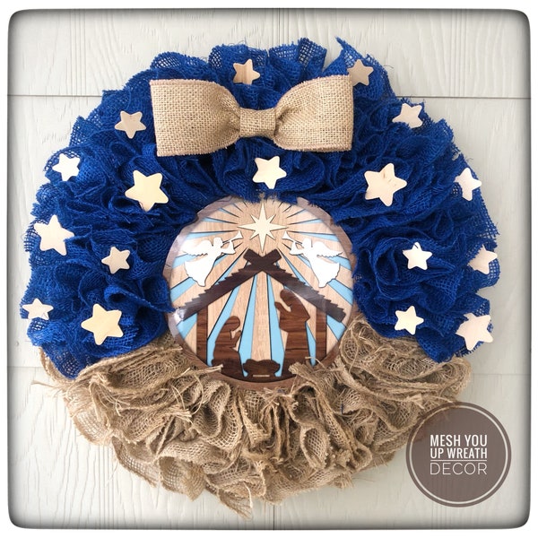 Burlap Wreath - Etsy