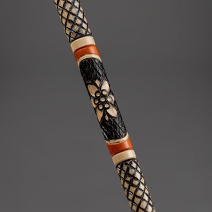 Phoenix Cane Walking Stick Wooden Carved Hand Head Walking Cane Old ...