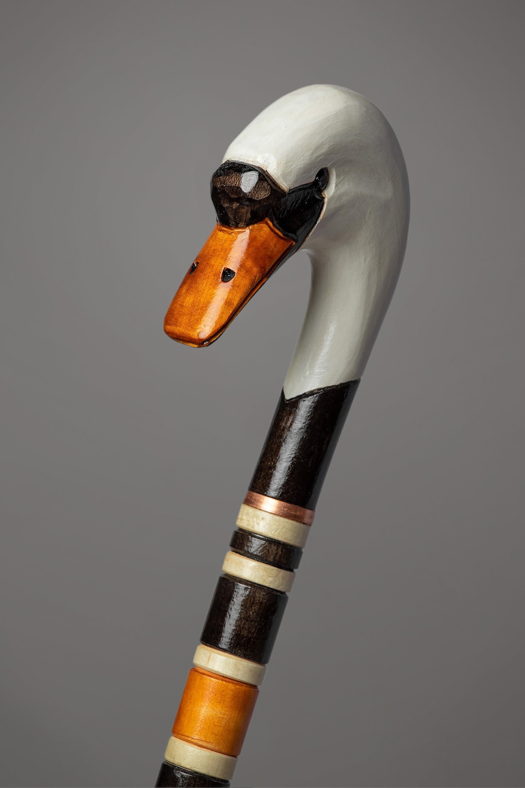 Goose Walking Cane for Ladies, Decorative Stick Handmade, Beautiful ...