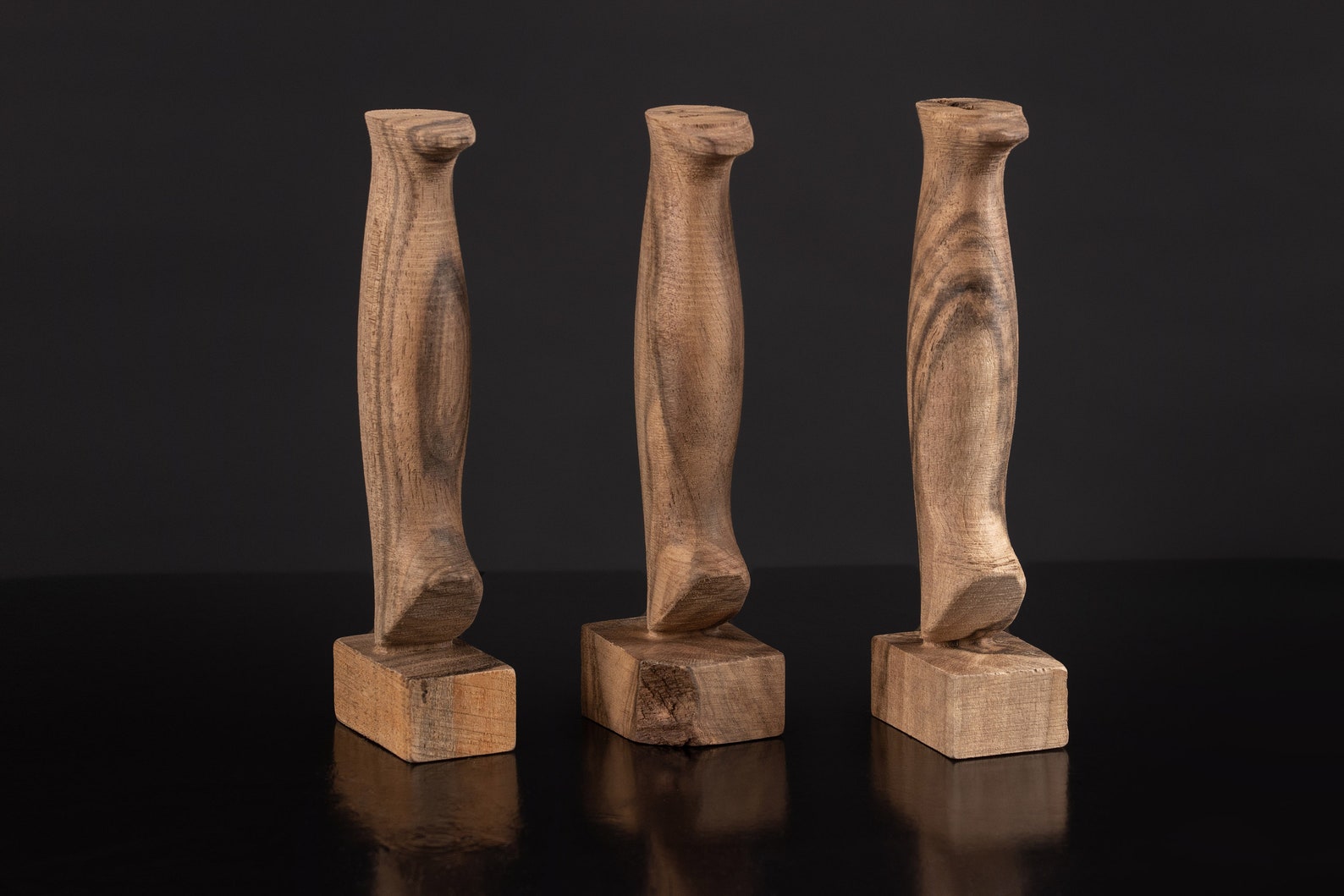 Not Finished Knife Handle Walnut Handle Blanks for Knife - Etsy