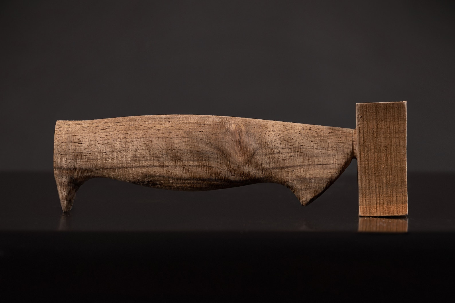 Not Finished Knife Handle Walnut Handle Blanks for Knife - Etsy