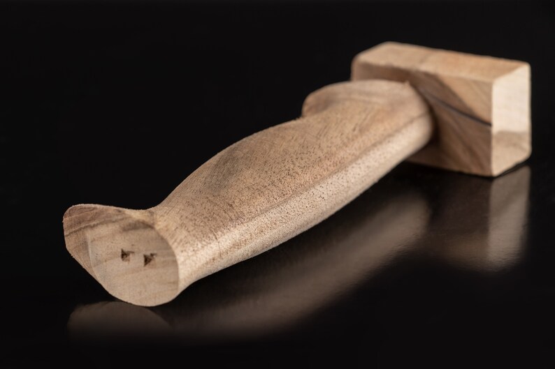 Not Finished Knife Handle Walnut Handle Blanks for Knife - Etsy