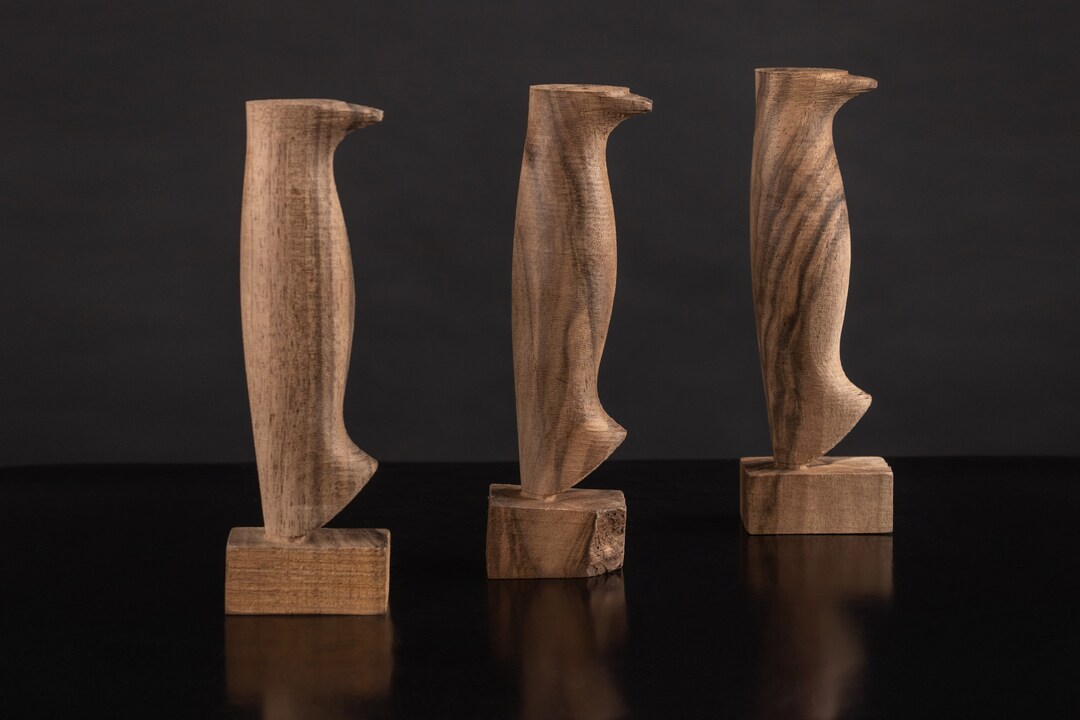 Not Finished Knife Handle Walnut Handle Blanks for Knife Exotic Wood ...
