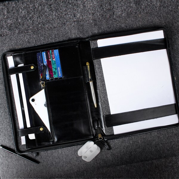 Leather Resume Folder - Etsy