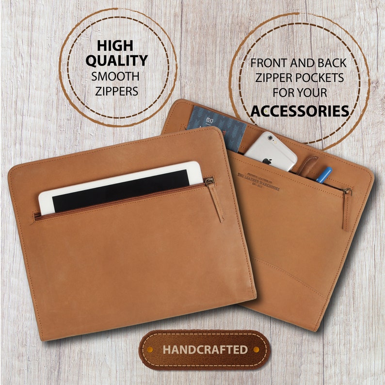 Personalized Leather Portfolio for Man 3 Ring Binder - Etsy